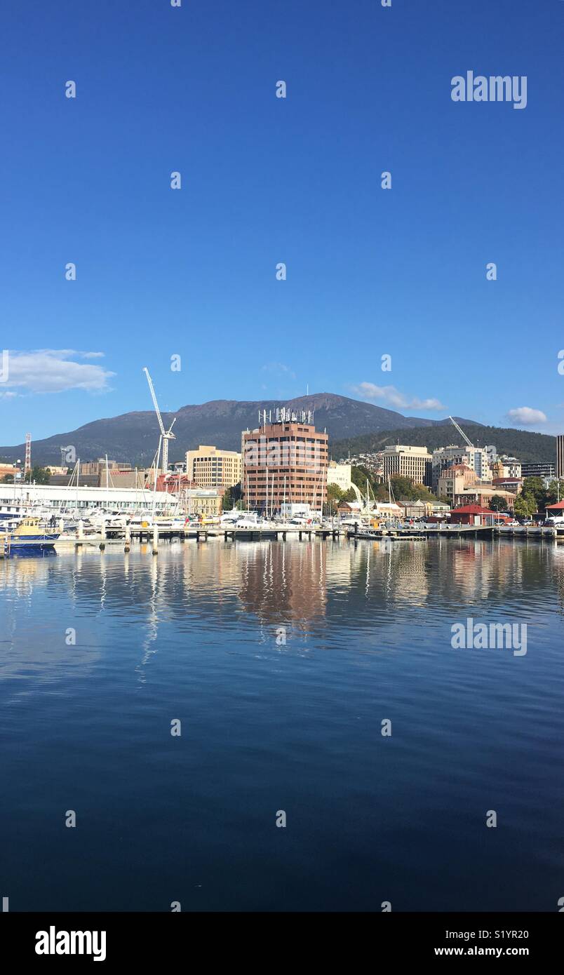 Australia tasmania hobart cbd hi-res stock photography and images - Alamy