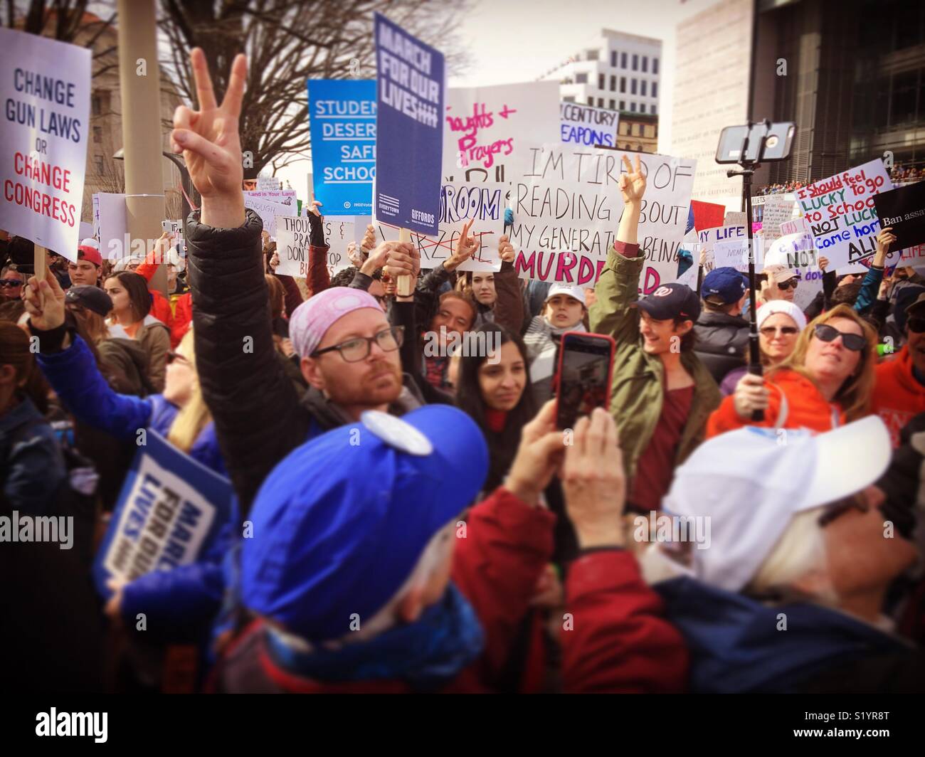 March for our lives gun washington hi-res stock photography and images ...