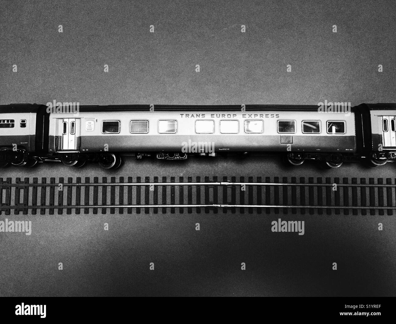 Trans Europe Express Model Railway High Resolution Stock Photography ...