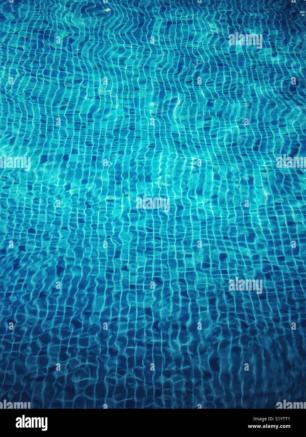 Close up of water in a swimming pool Stock Photo - Alamy