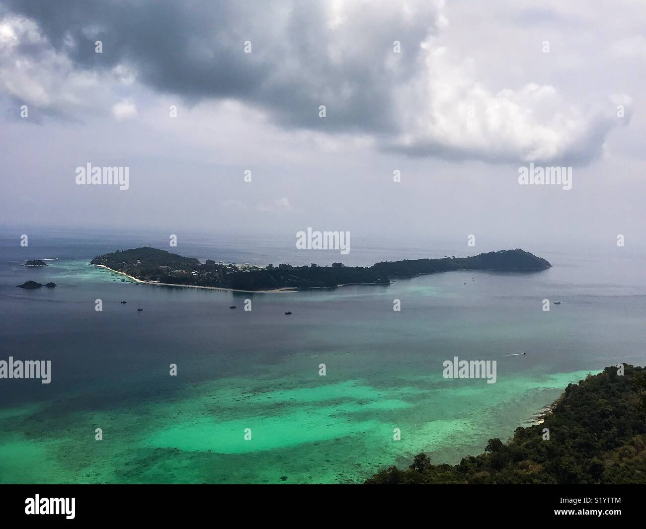 View of Koh Lipe from the top in Koh Adang Stock Photo - Alamy