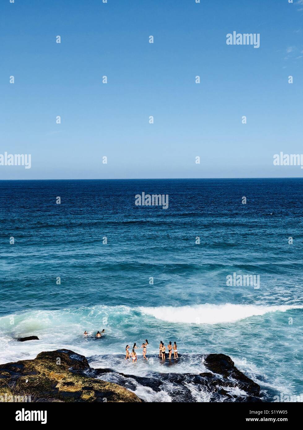 Group swim hi-res stock photography and images - Alamy