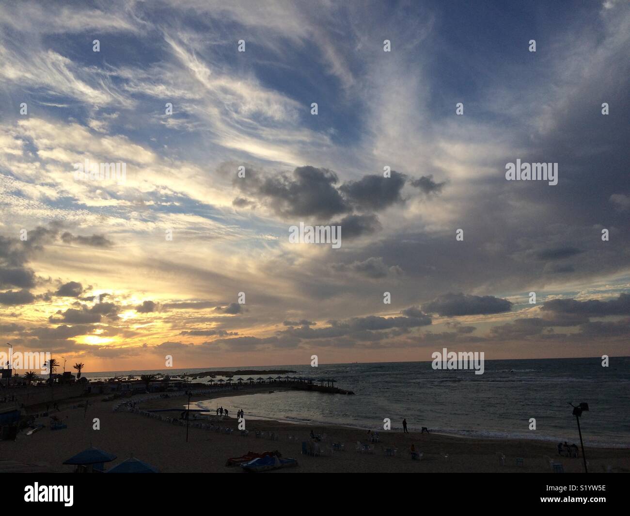 Beach alexandria egypt hi-res stock photography and images - Alamy