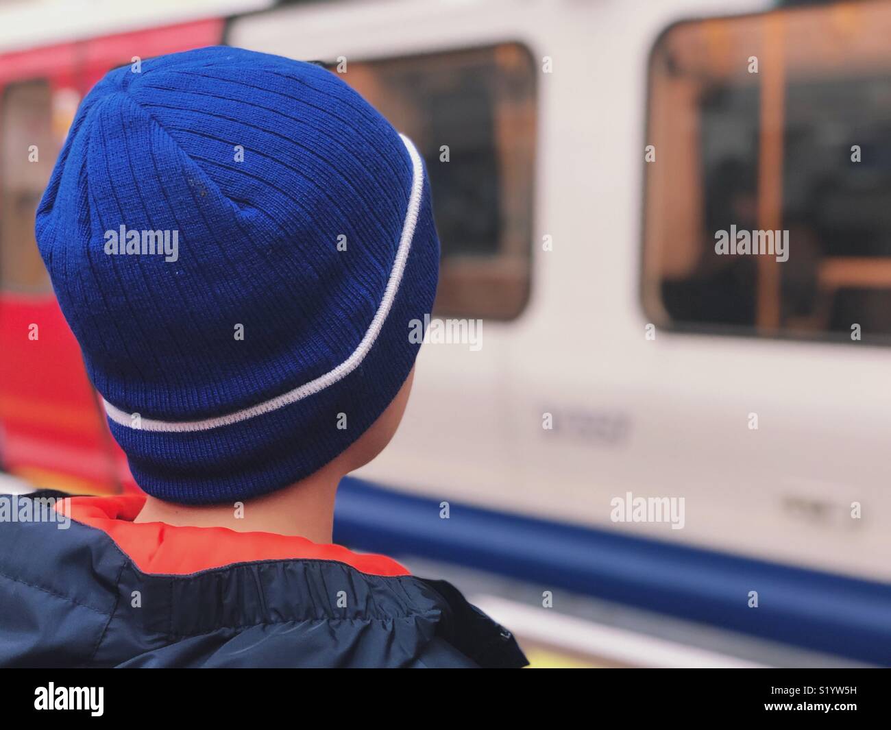 Boy subway hi-res stock photography and images - Alamy