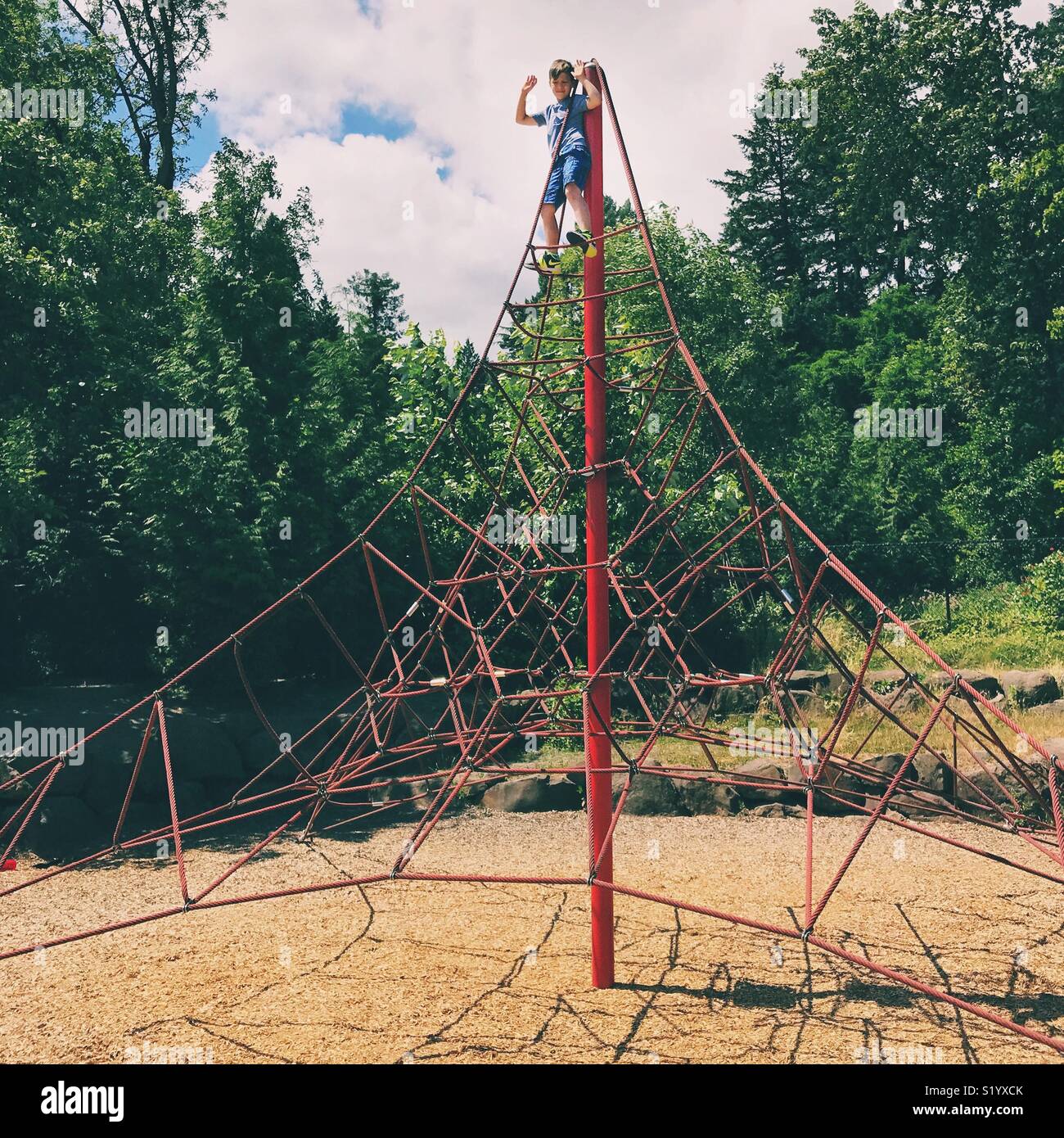 Climbing structure hi-res stock photography and images - Alamy