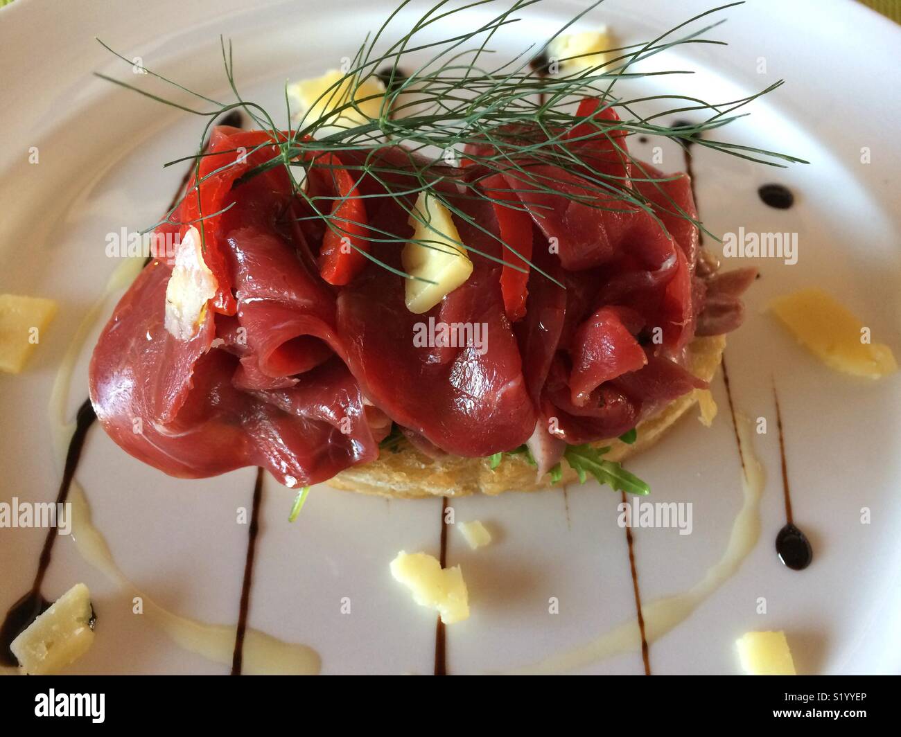 Carpaccio food hi-res stock photography and images - Alamy