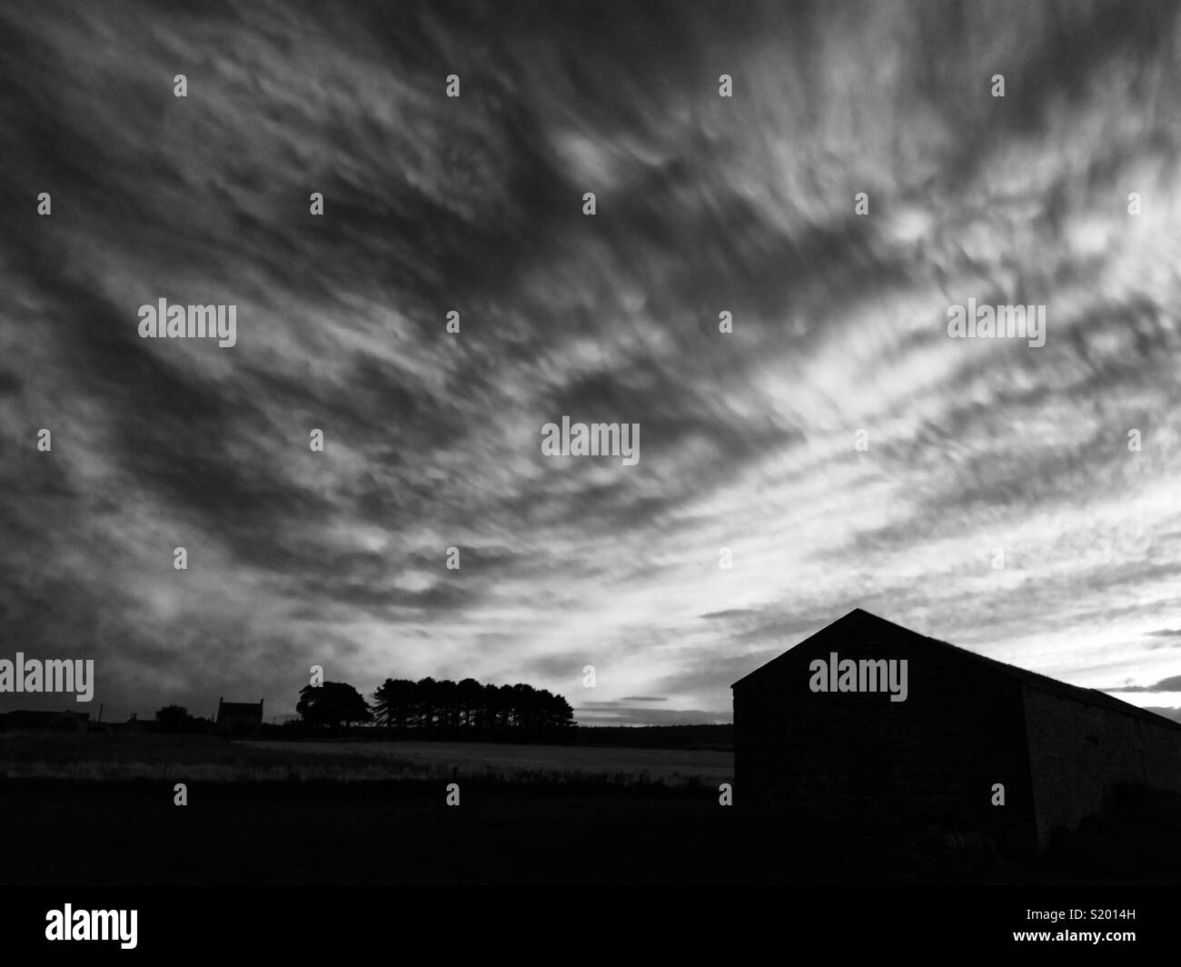 Barn Silhouette High Resolution Stock Photography and Images - Alamy