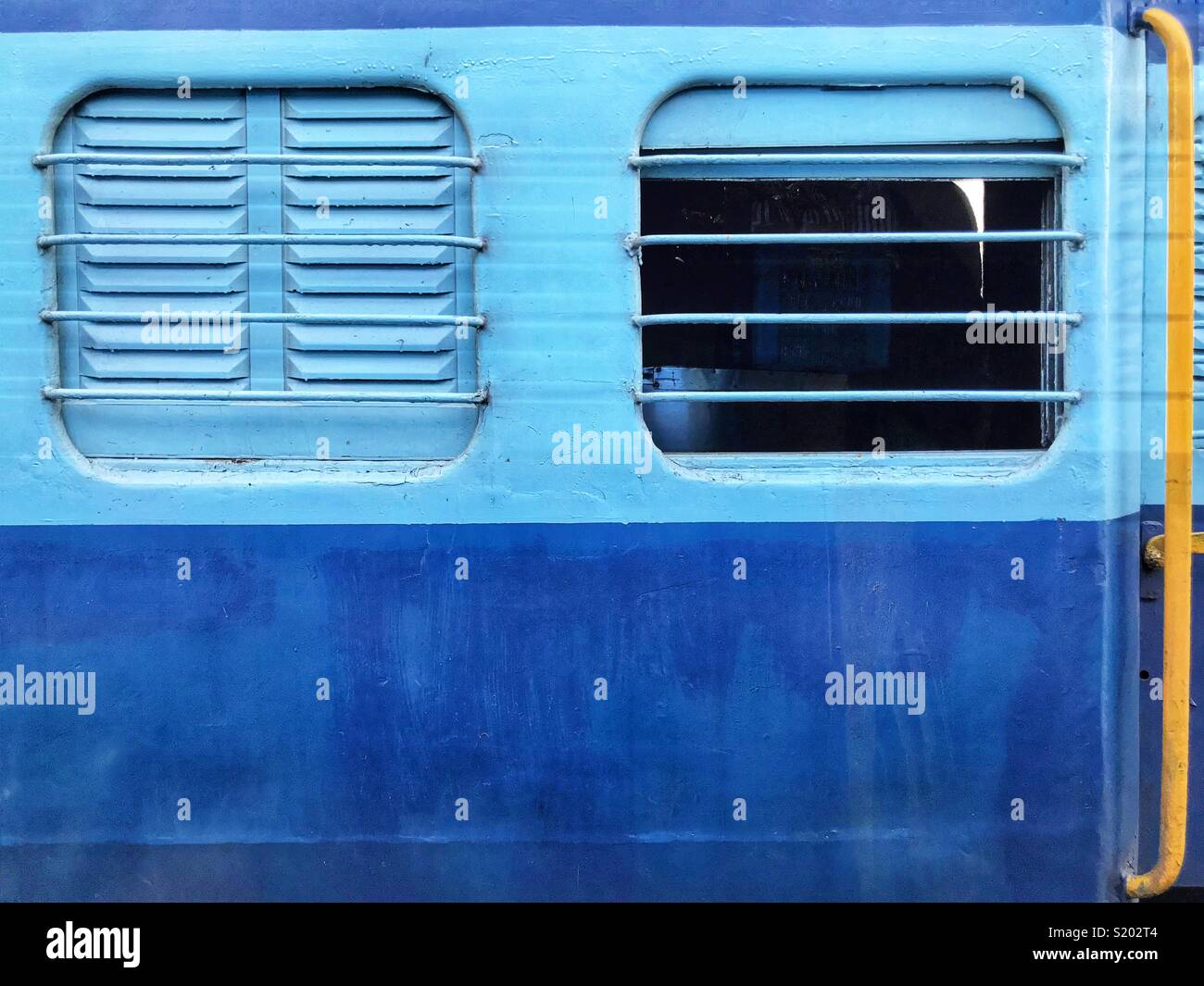 Indian Train Bogie Side View