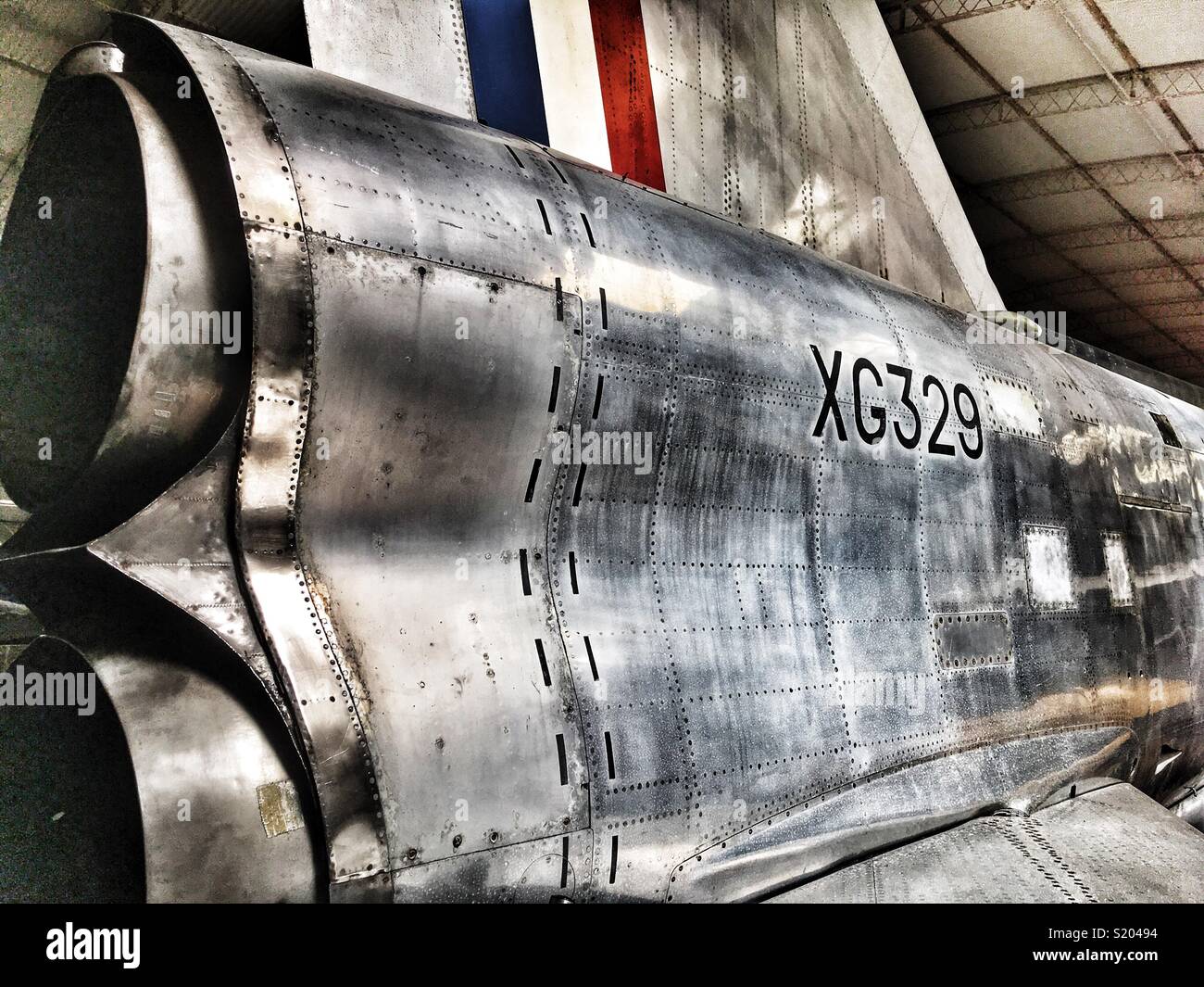 English Electric Lightning XG329 Stock Photo - Alamy
