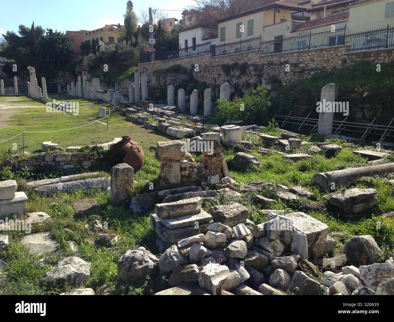 Roman Agorà of Athens Stock Photo - Alamy