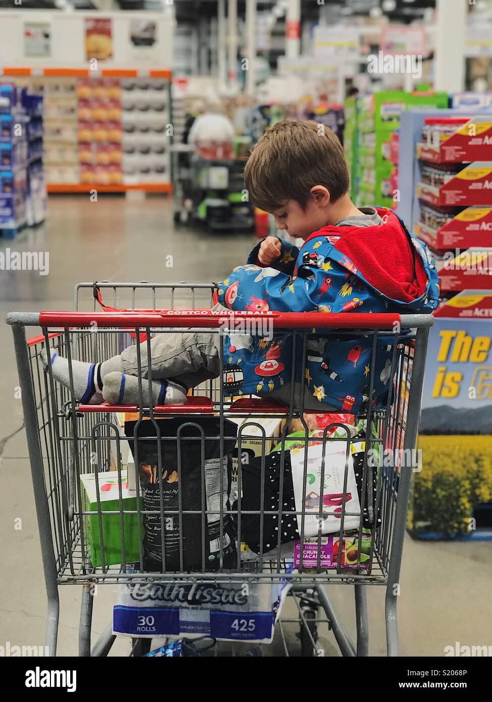 Grocery cart hi-res stock photography and images - Alamy