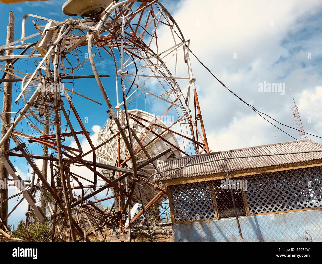 Tower damage hi-res stock photography and images - Alamy