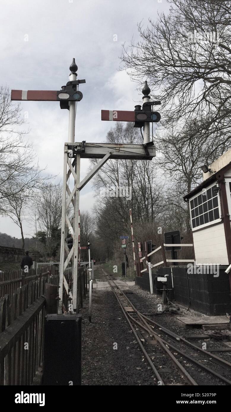 Overhead Signal Gantry Stock Photos & Overhead Signal Gantry Stock ...