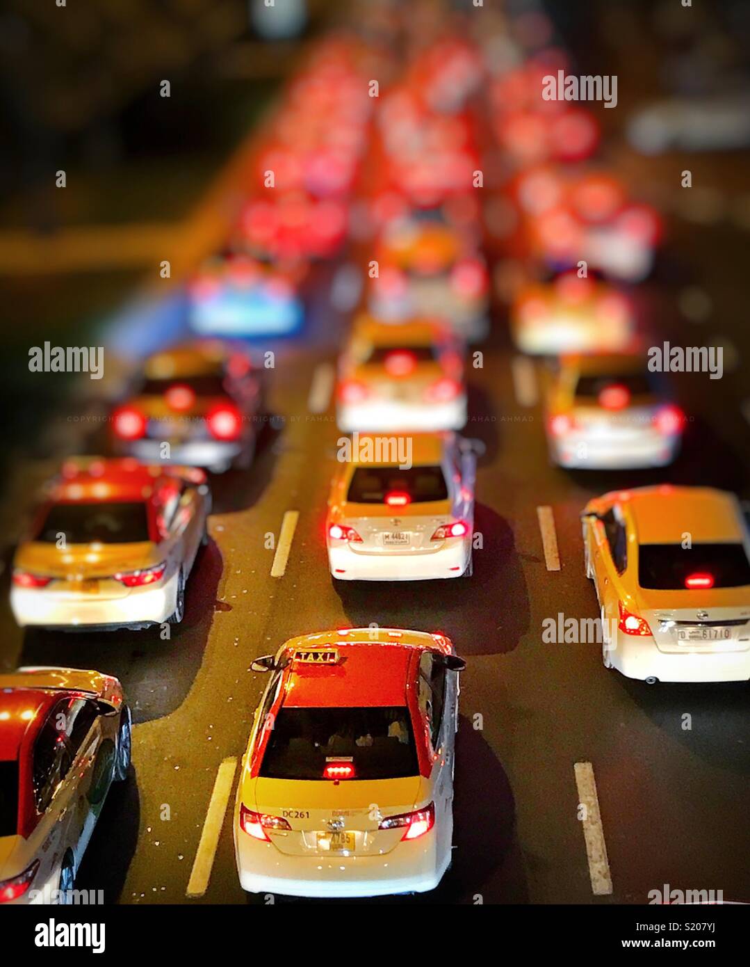 Traffic jam red light hi-res stock photography and images - Alamy