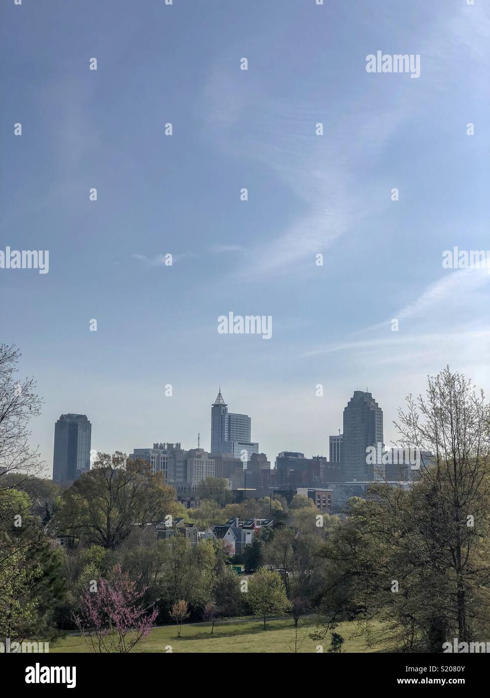 Downtown raleigh skyline hi-res stock photography and images - Alamy