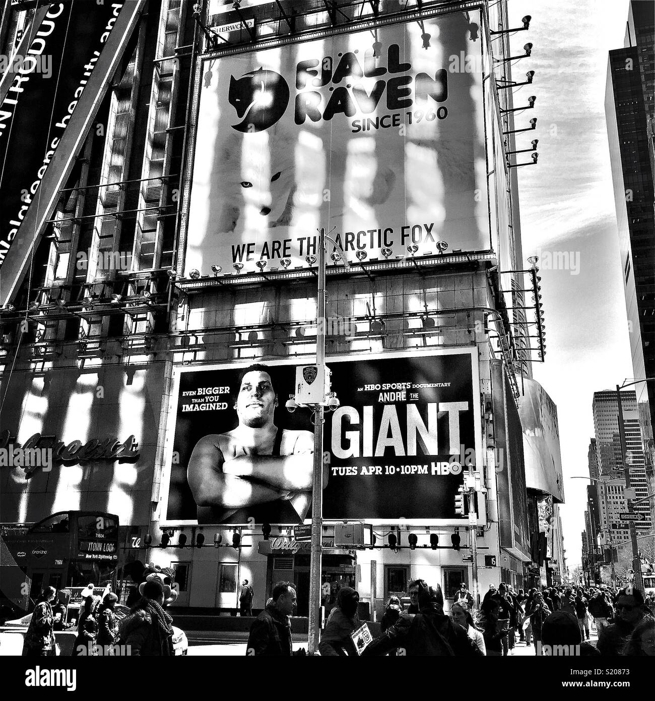 Times Square poster Stock Photo - Alamy