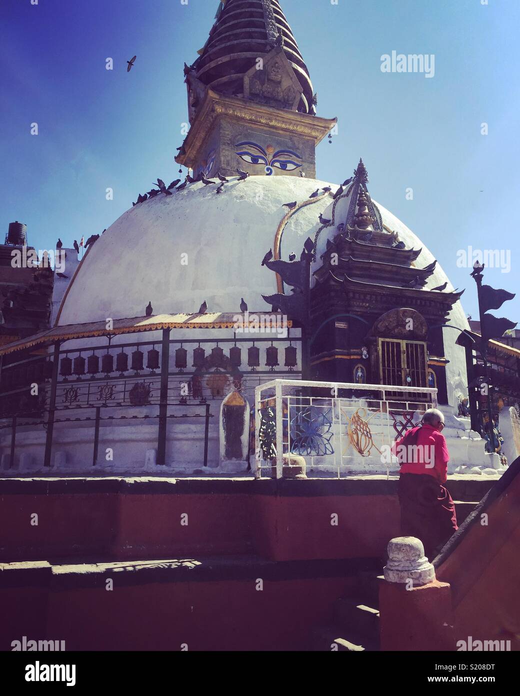 Nateshwar Temple, Kathmandu, Nepal Stock Photo - Alamy