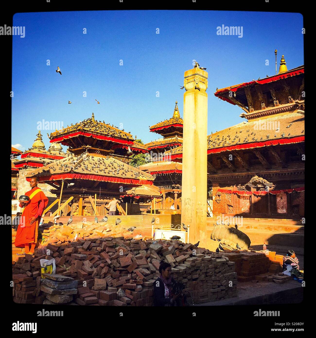 Durbar Square, Kathmandu, Nepal Stock Photo - Alamy