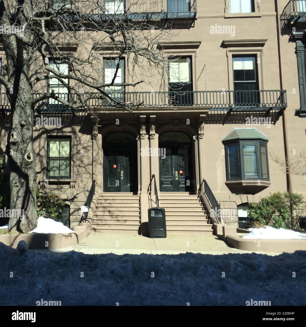 Townhouses, Boston, Massachusetts Stock Photo - Alamy