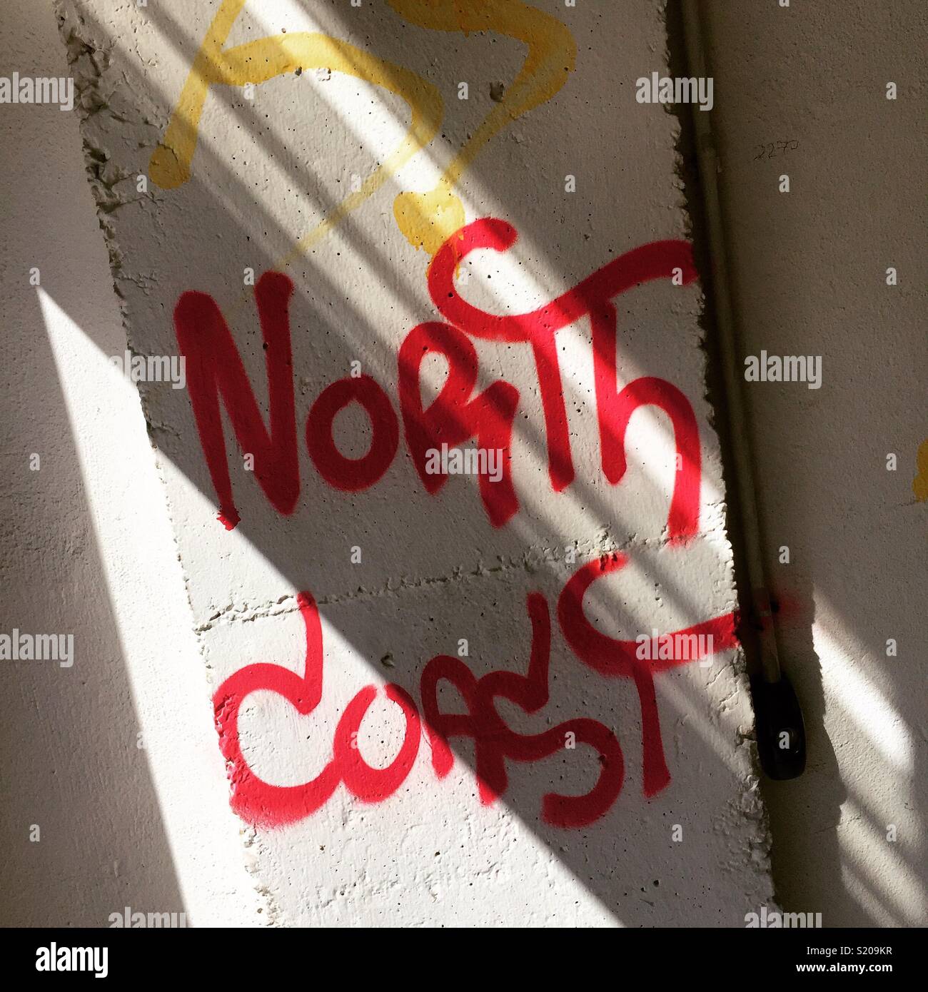 North Coast Graffiti Stock Photo - Alamy