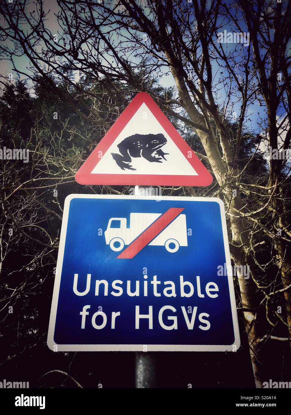 Traffic sign UK Stock Photo - Alamy