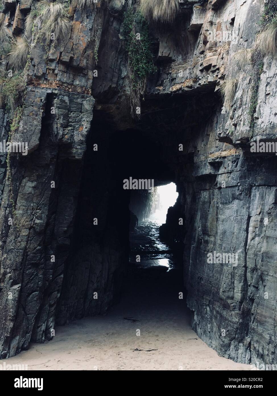 Remarkable cave Tasmania Stock Photo - Alamy