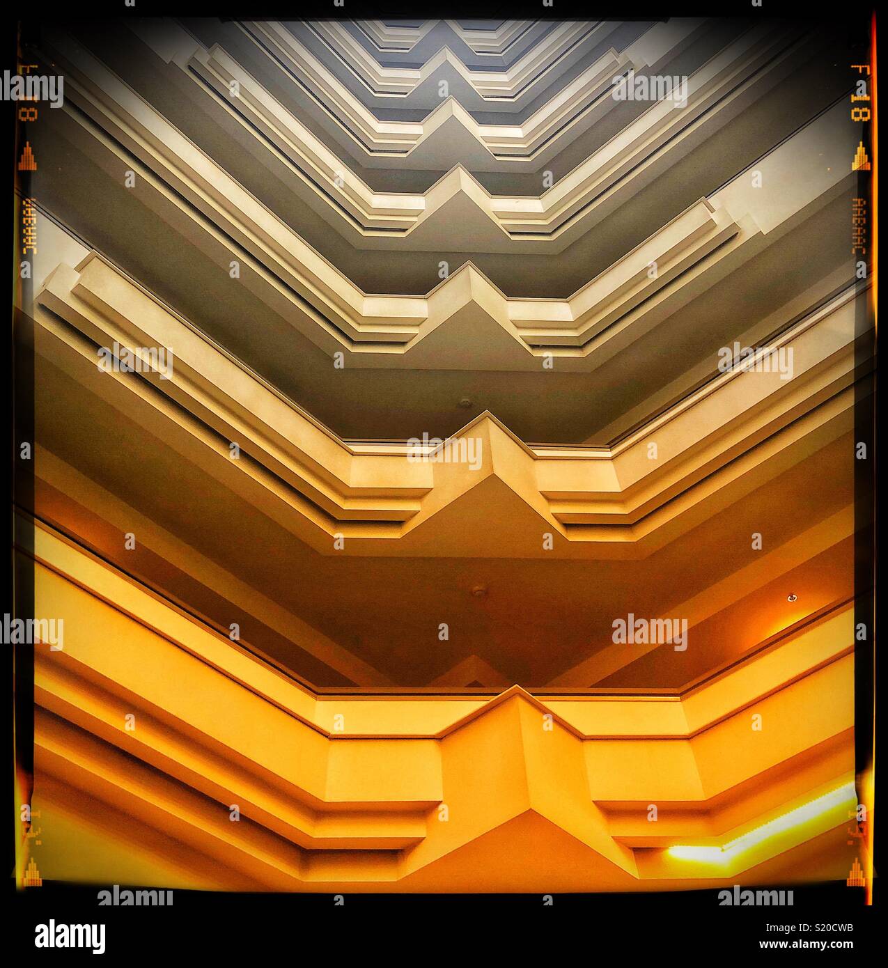 Inside looking up Stock Photo - Alamy