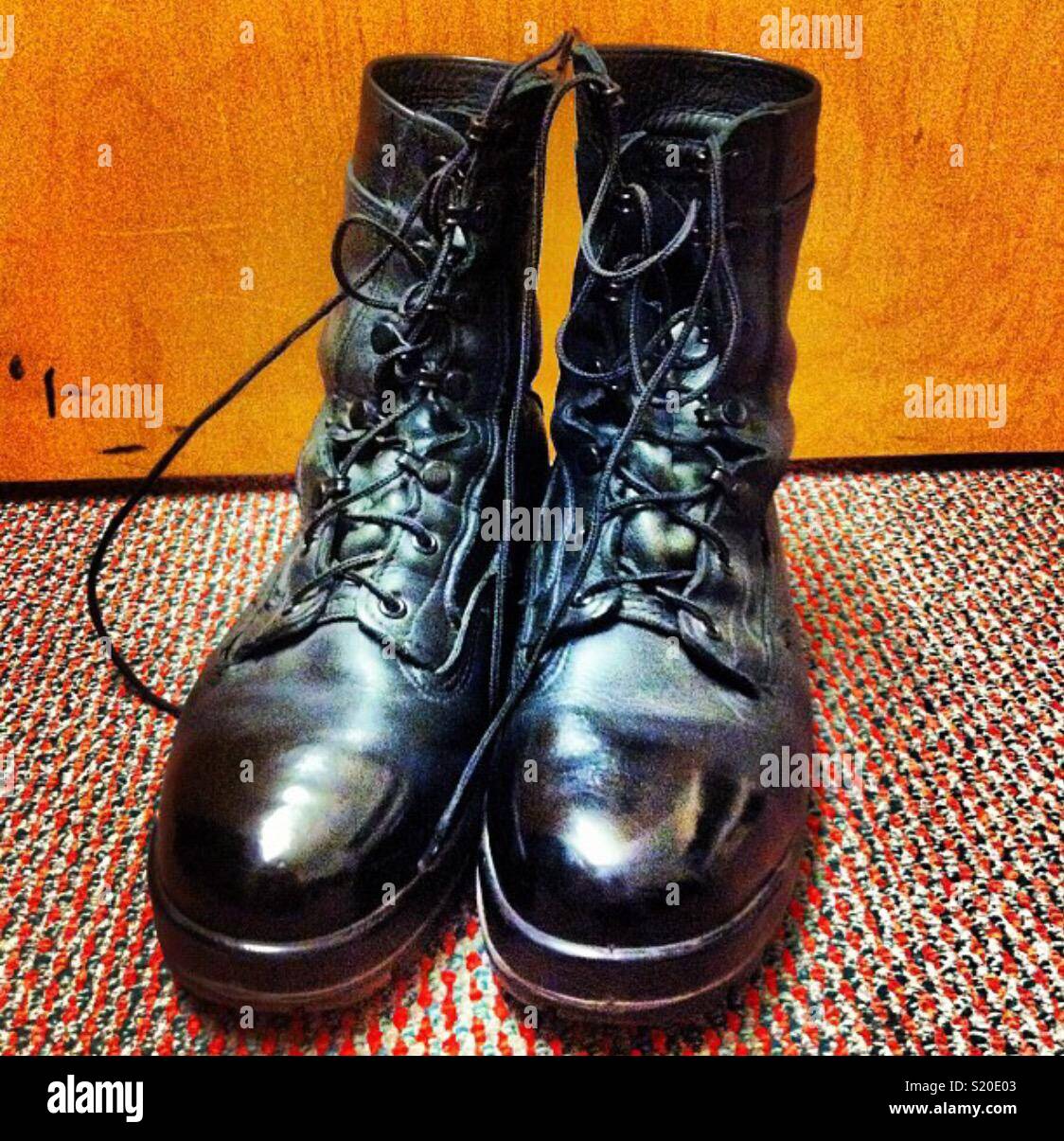 Polished boots hi-res stock photography and images - Alamy