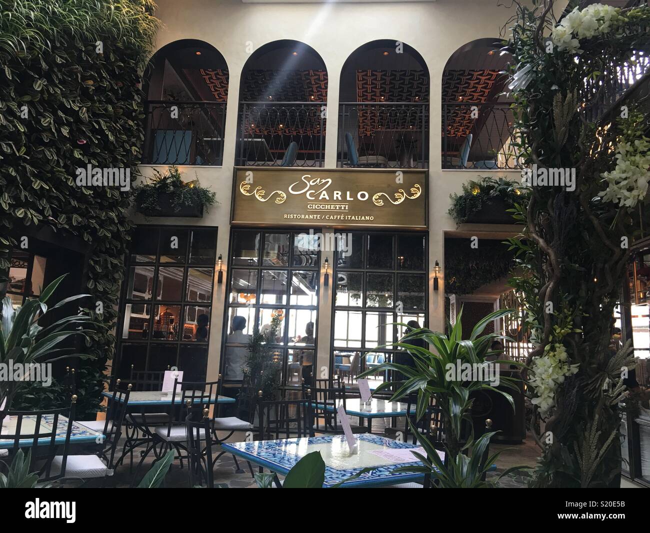 Italian place at Kingdom of Bahrain. The food was nice with good ...