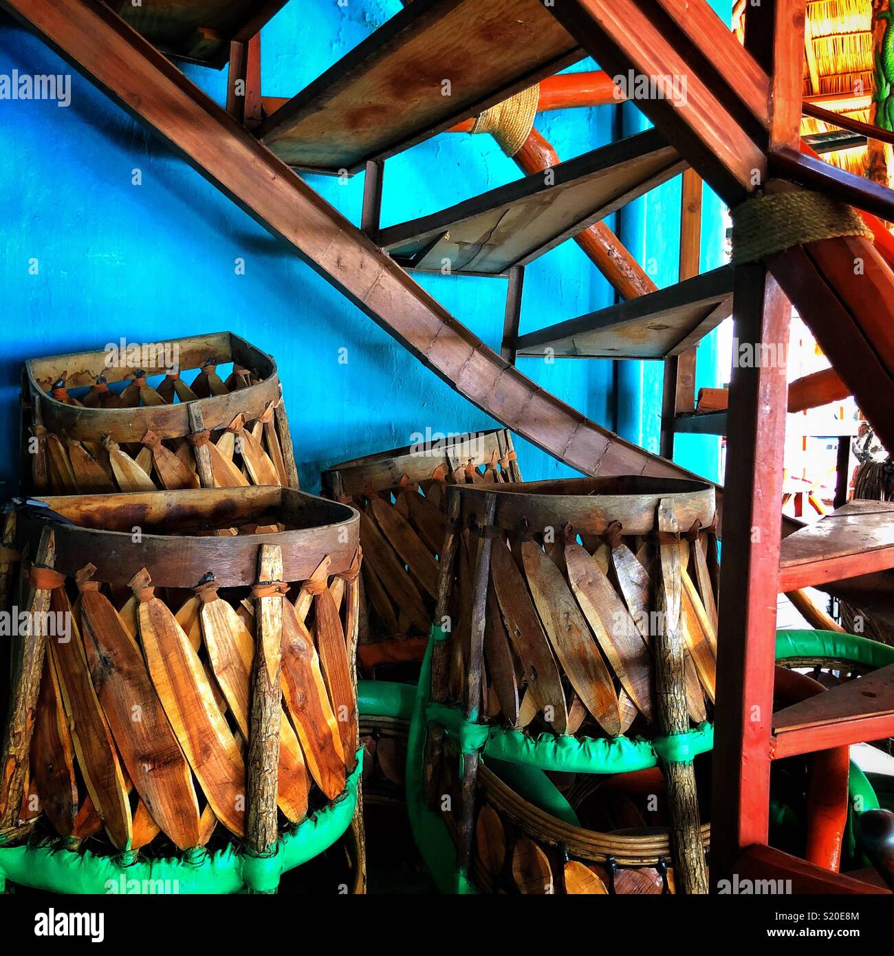 Mexico colors abstract hi-res stock photography and images - Alamy