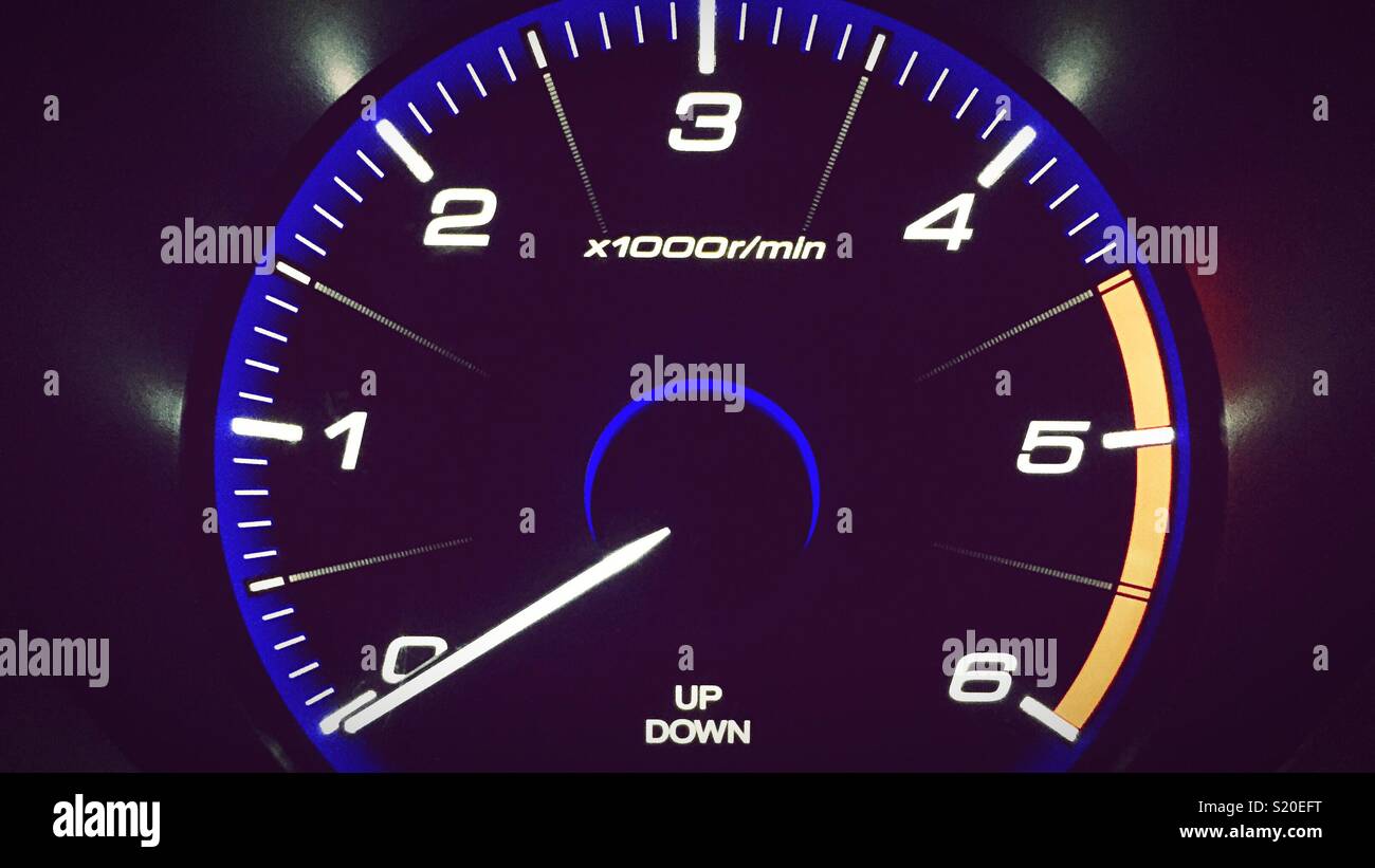 Rpm dial hi-res stock photography and images - Alamy