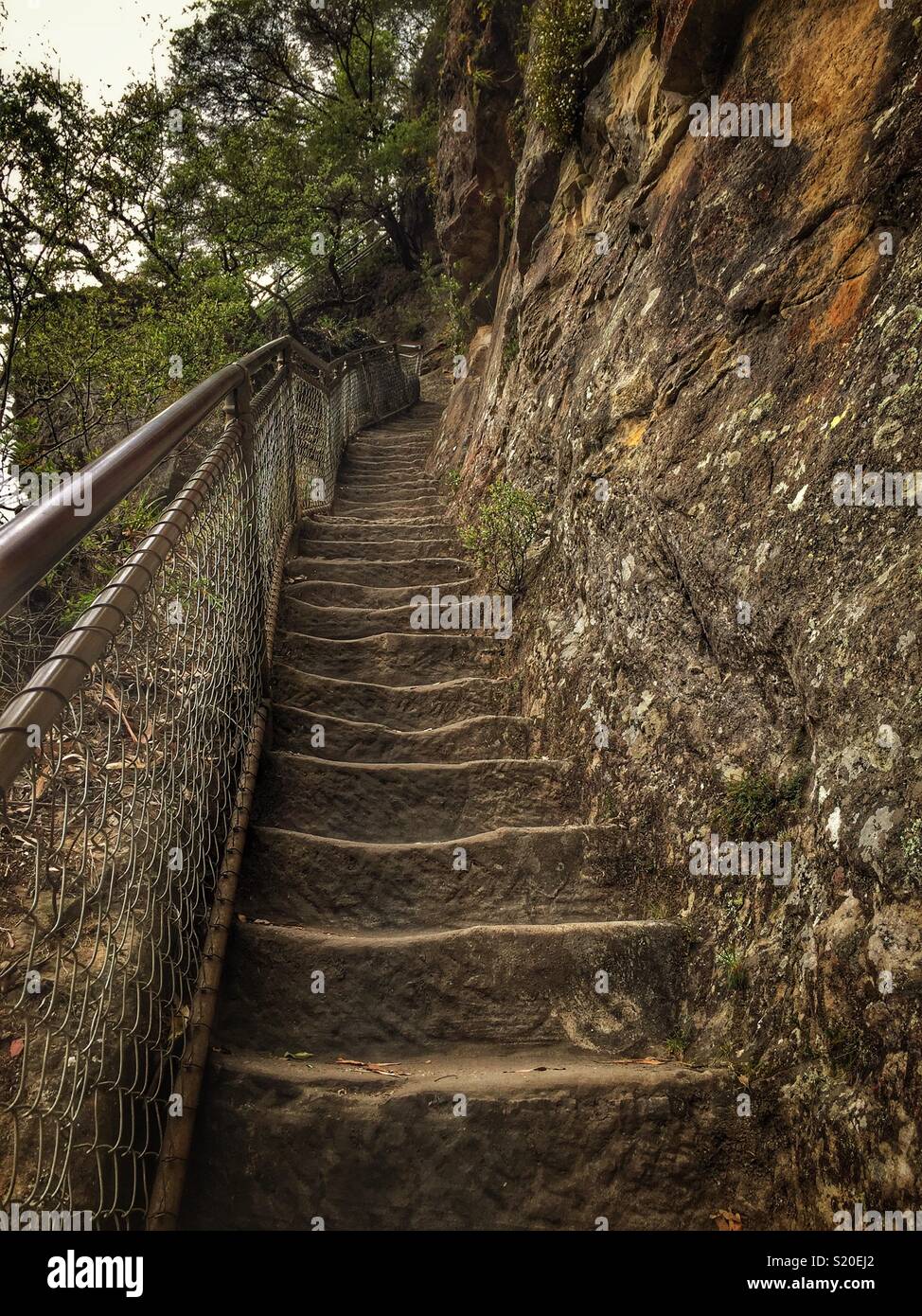 Track steps hi-res stock photography and images - Alamy