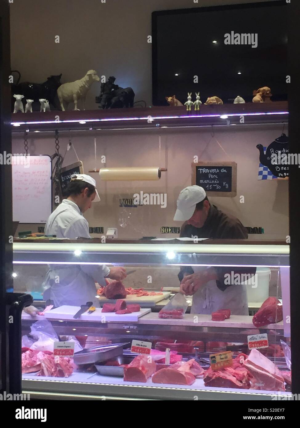 Butchers At Work High Resolution Stock Photography and Images - Alamy