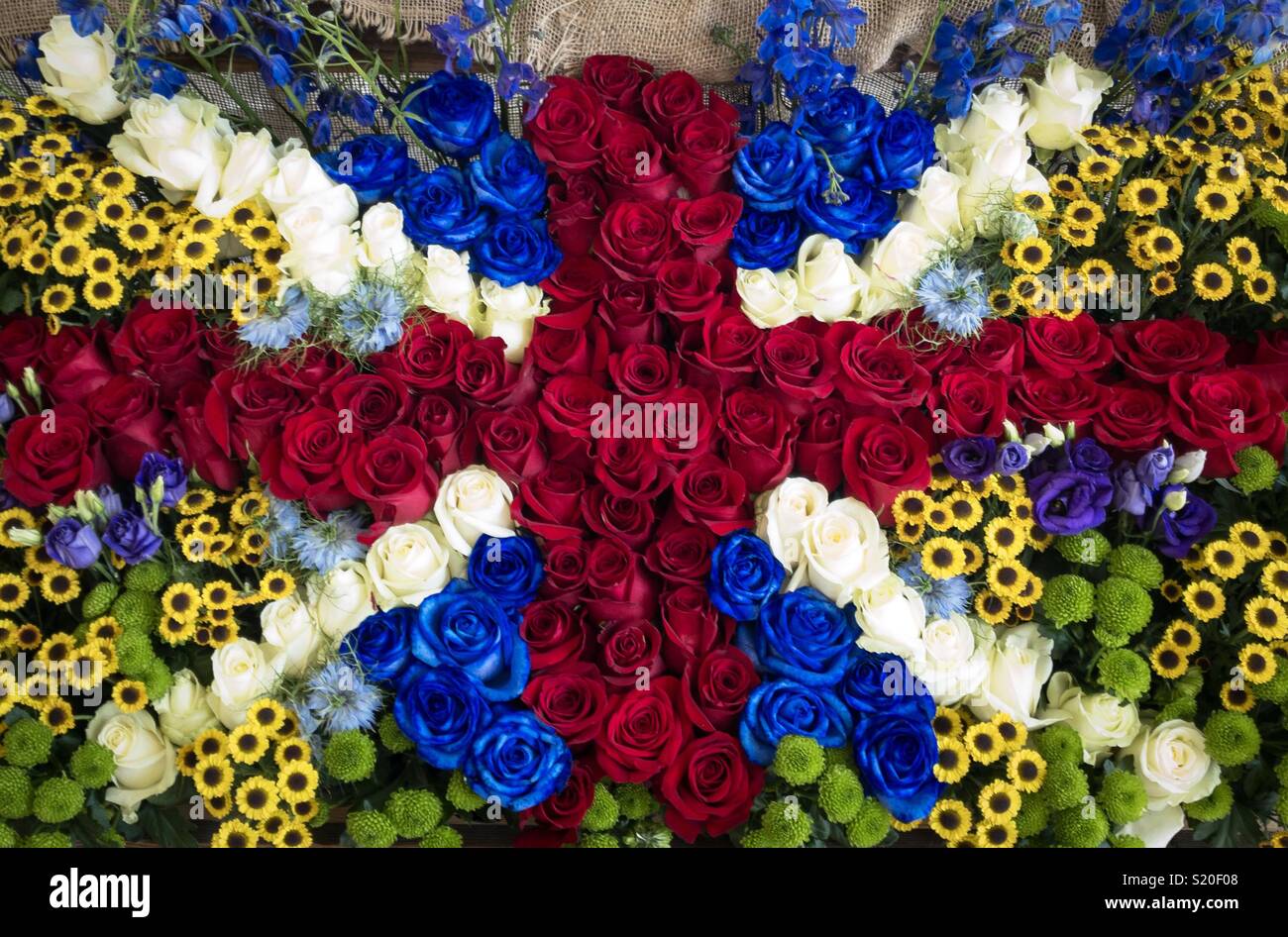 Flag Made Of Flowers Stock Photos & Flag Made Of Flowers Stock Images ...