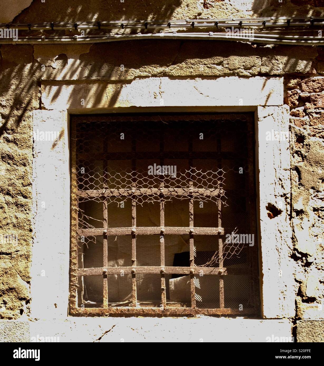 Barred window hi-res stock photography and images - Alamy