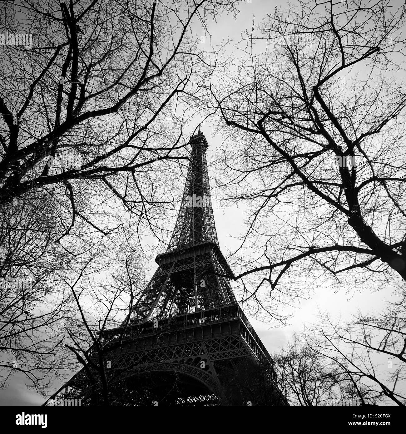 Eiffel Tower in fall Stock Photo - Alamy
