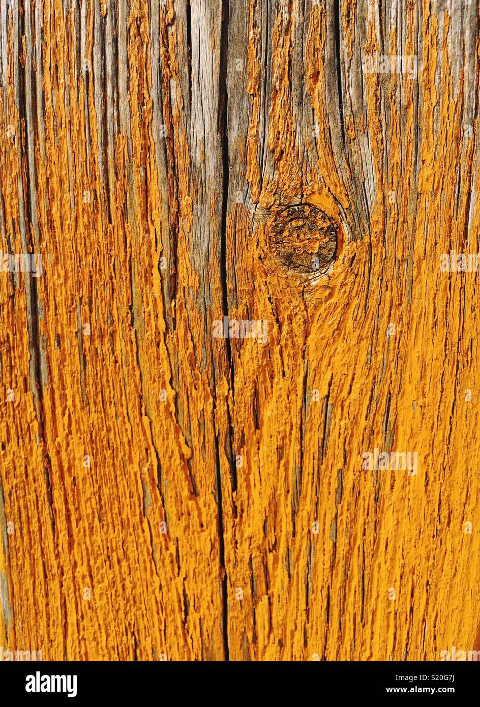 Old wood panel with paint peeling Off Stock Photo - Alamy