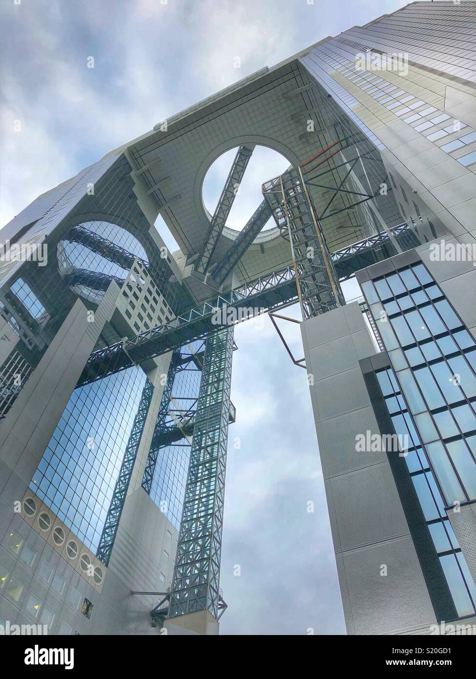 Umeda Tower and observation deck in Osaka, Japan Stock Photo - Alamy