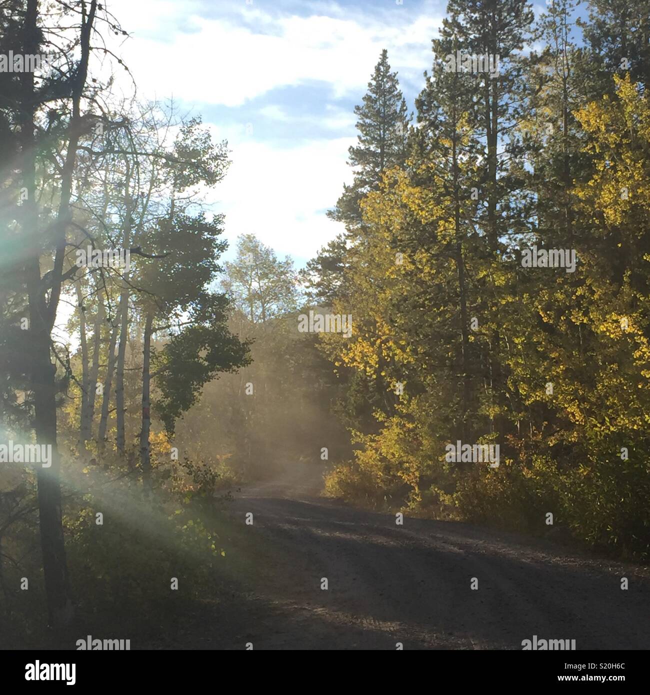 Dust trail hi-res stock photography and images - Alamy