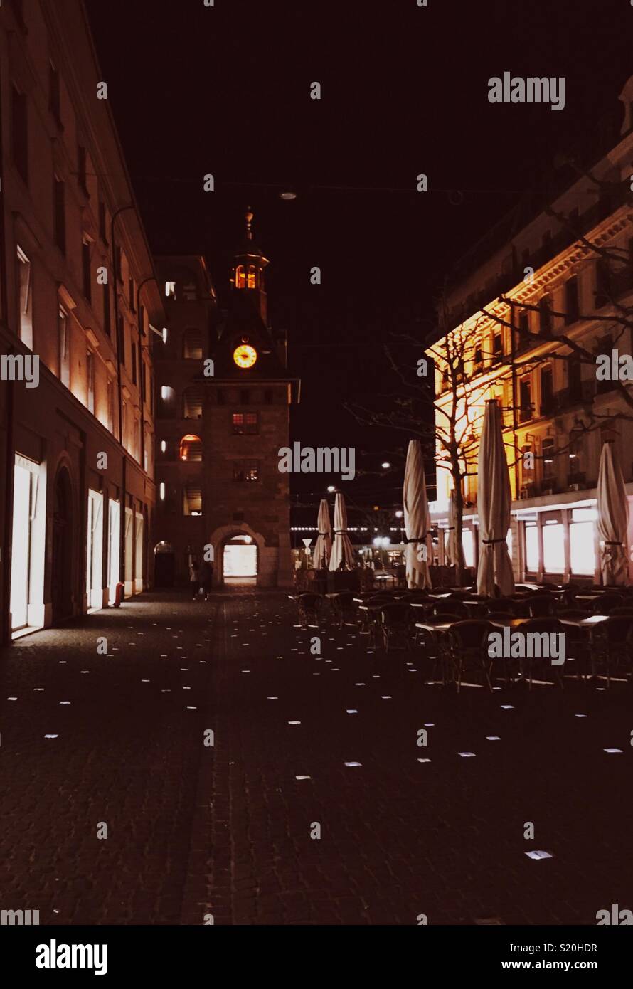 Street in Geneva Stock Photo - Alamy