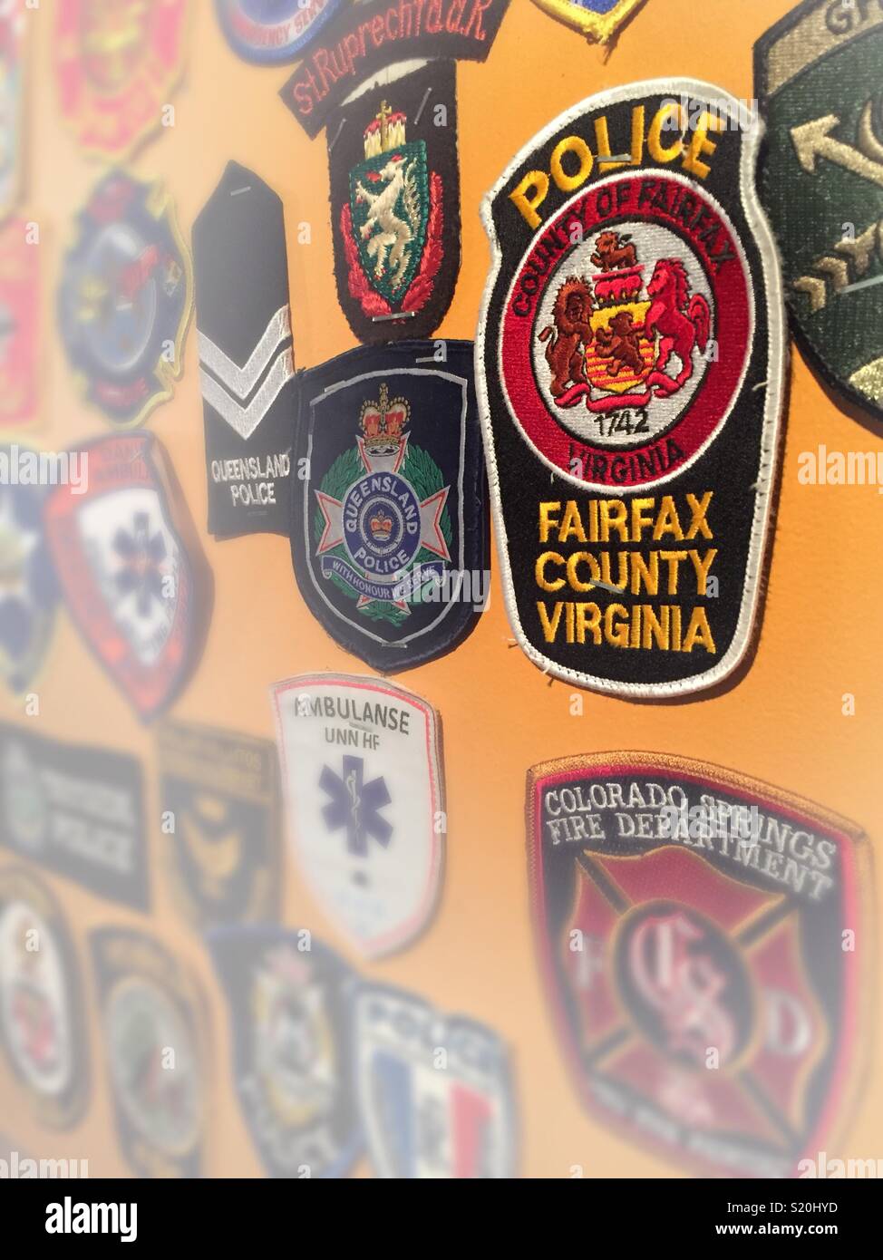 Police patches hi-res stock photography and images - Alamy