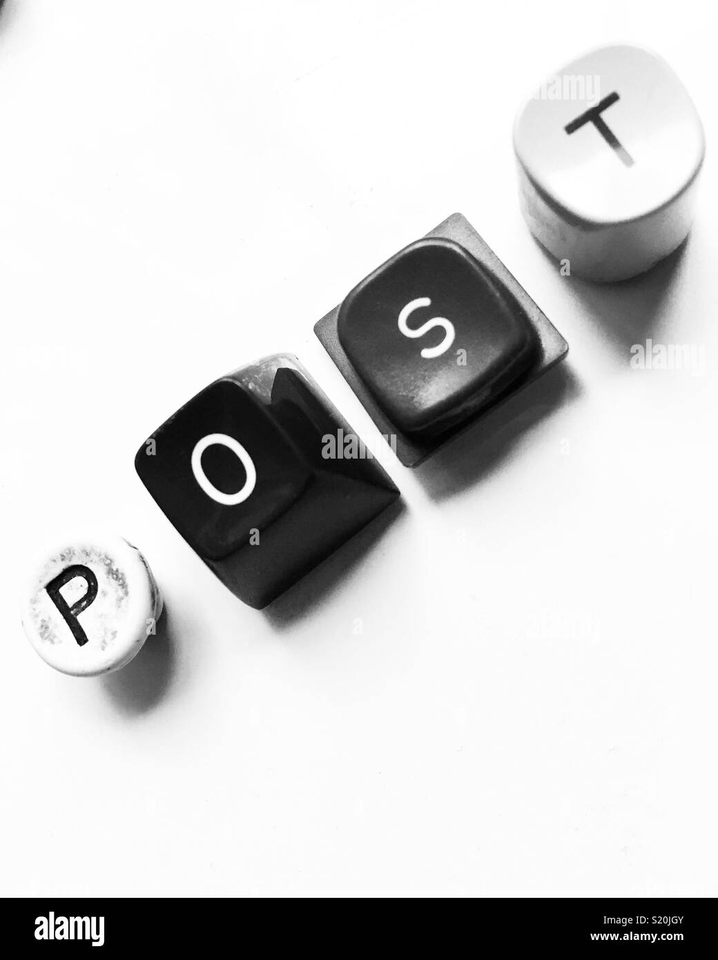 Social media post Stock Photo - Alamy