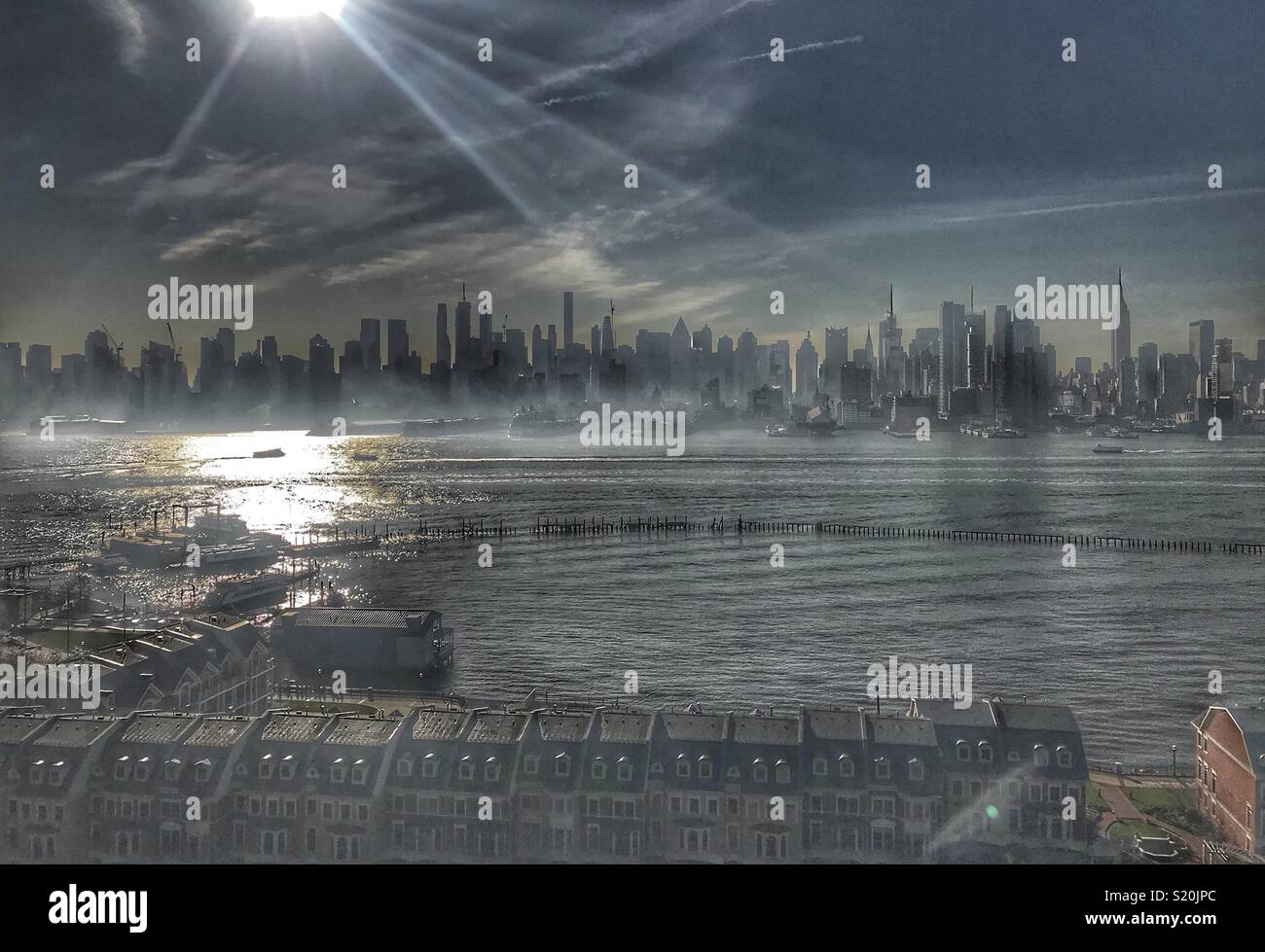 New York City morning view Stock Photo - Alamy