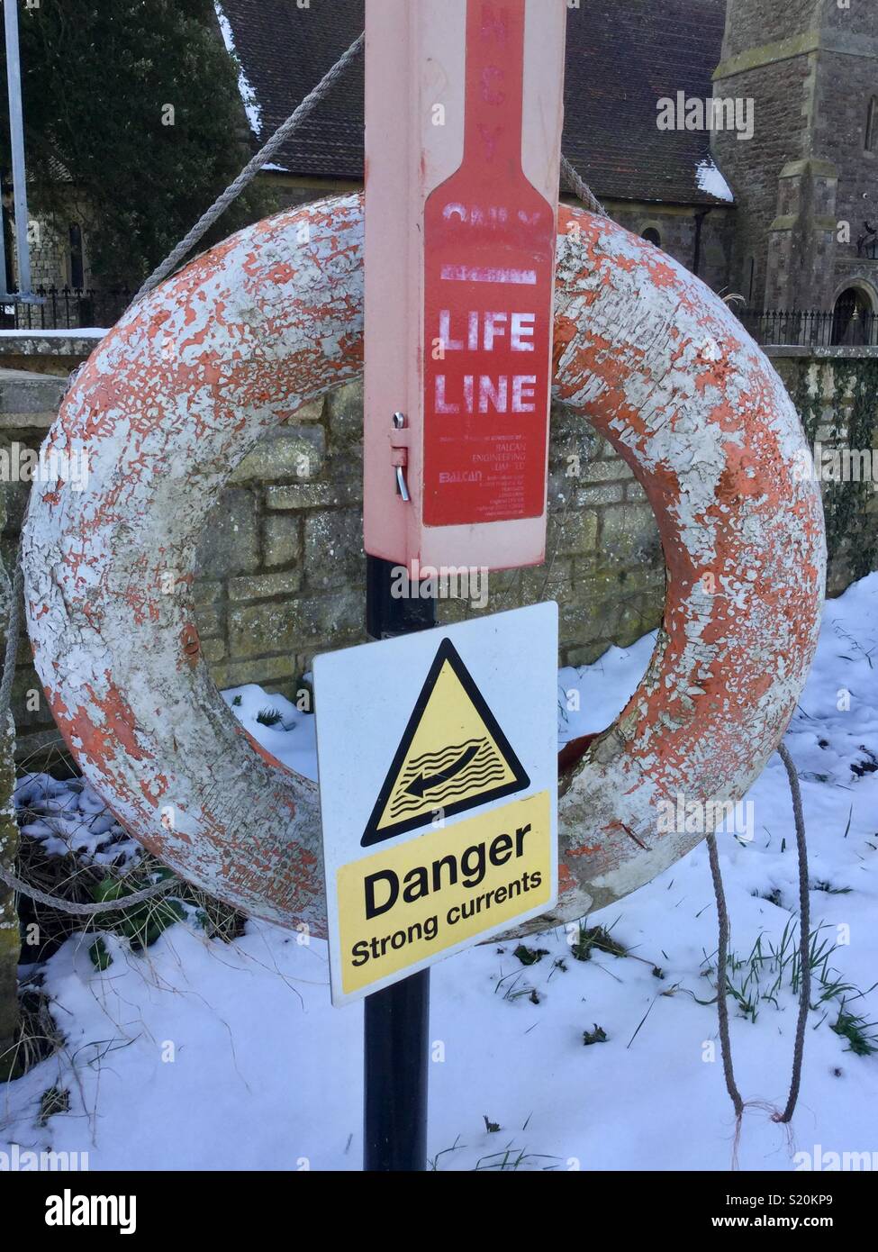 Distressed lifebelt hi-res stock photography and images - Alamy