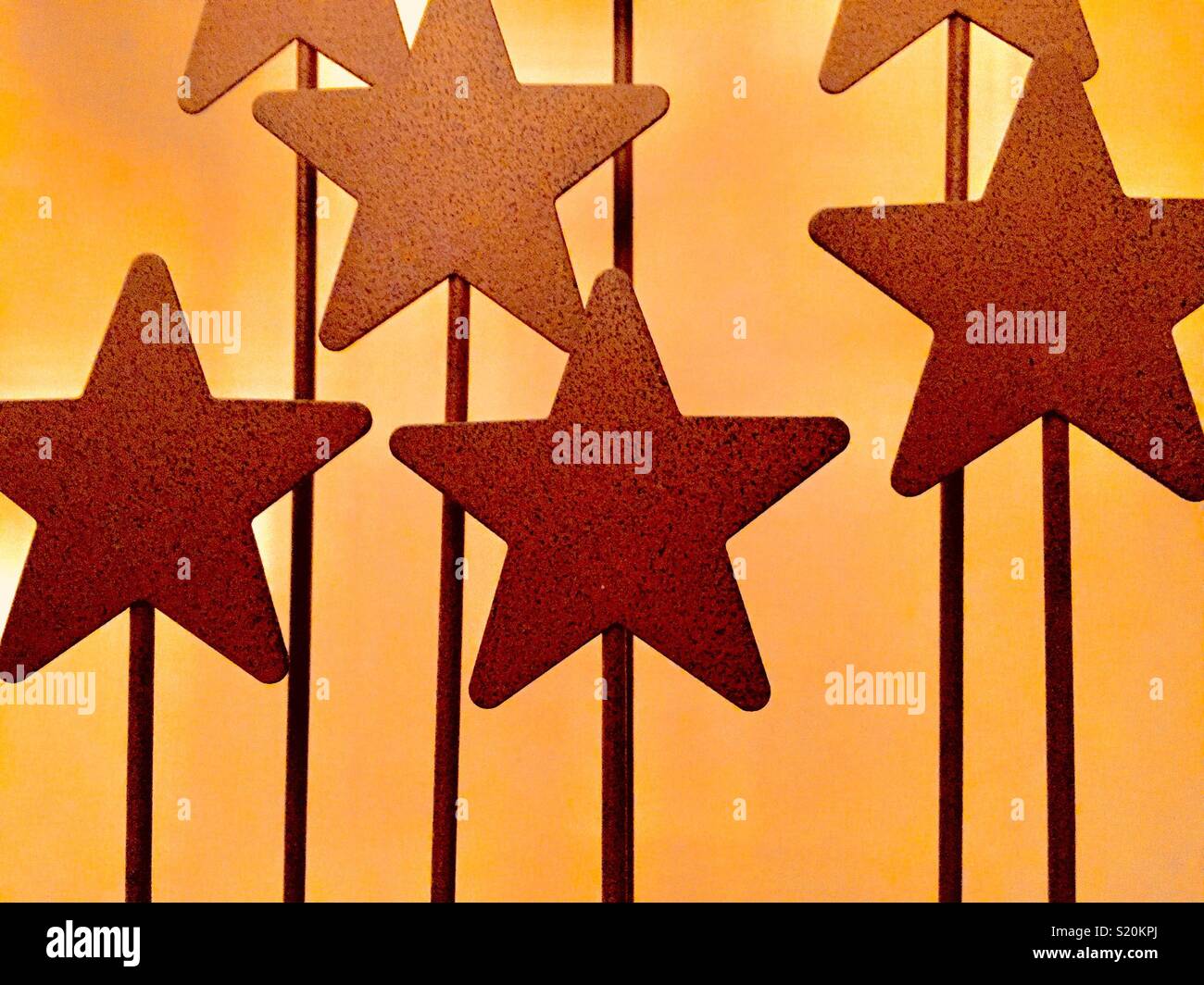 Metallic stars hi-res stock photography and images - Alamy