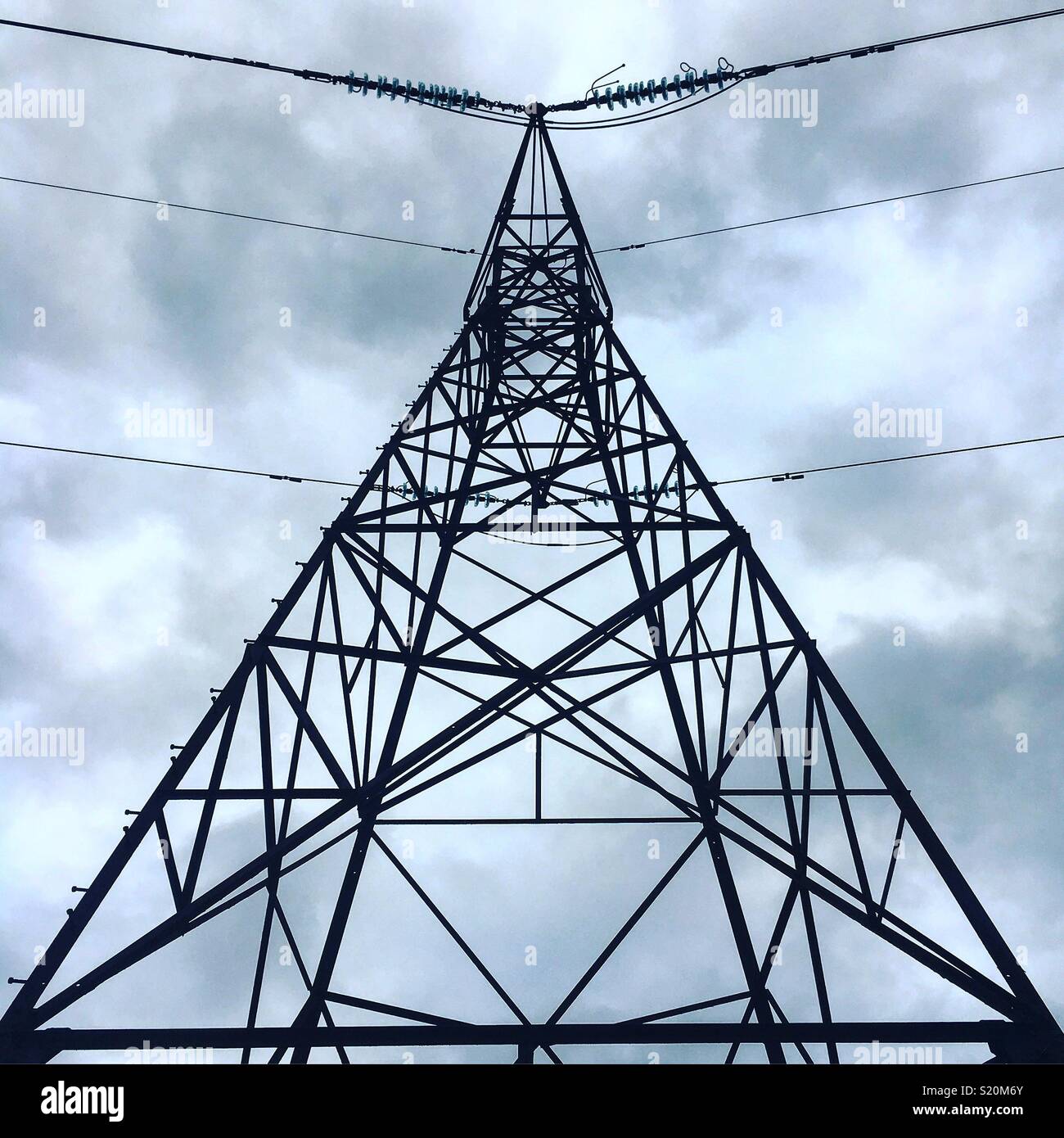 Distribution pylon hi-res stock photography and images - Alamy