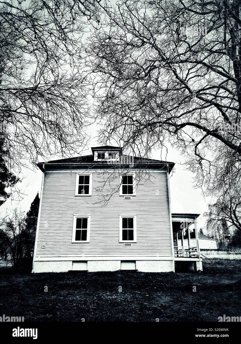One of the houses on the ground of Fort Lawton Historic District - now ...