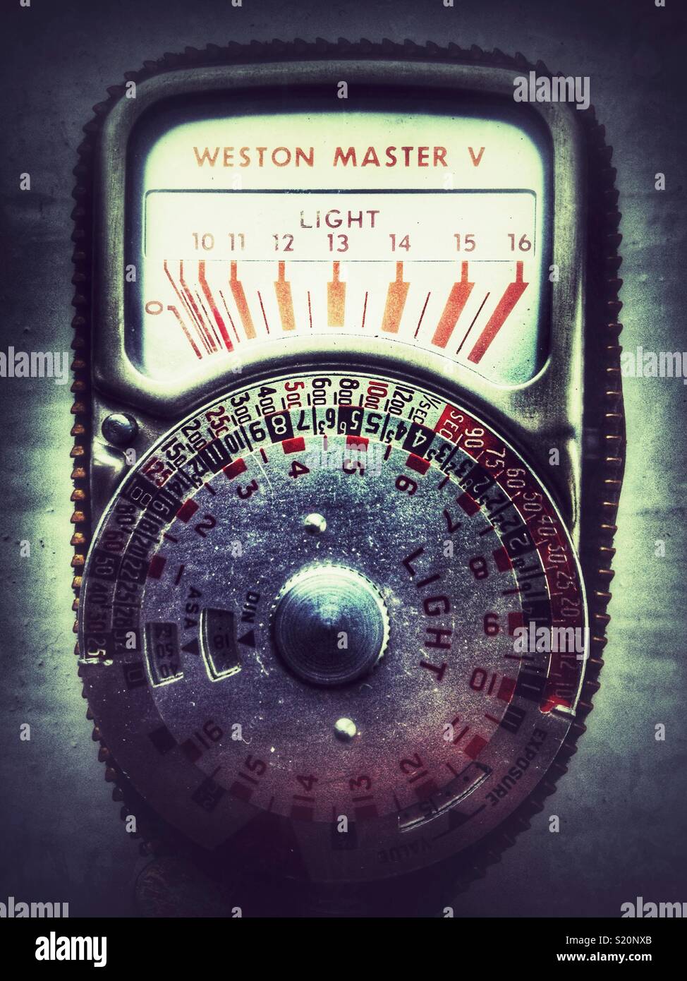 Vintage Weston Master V light meter Stock Photo - Alamy