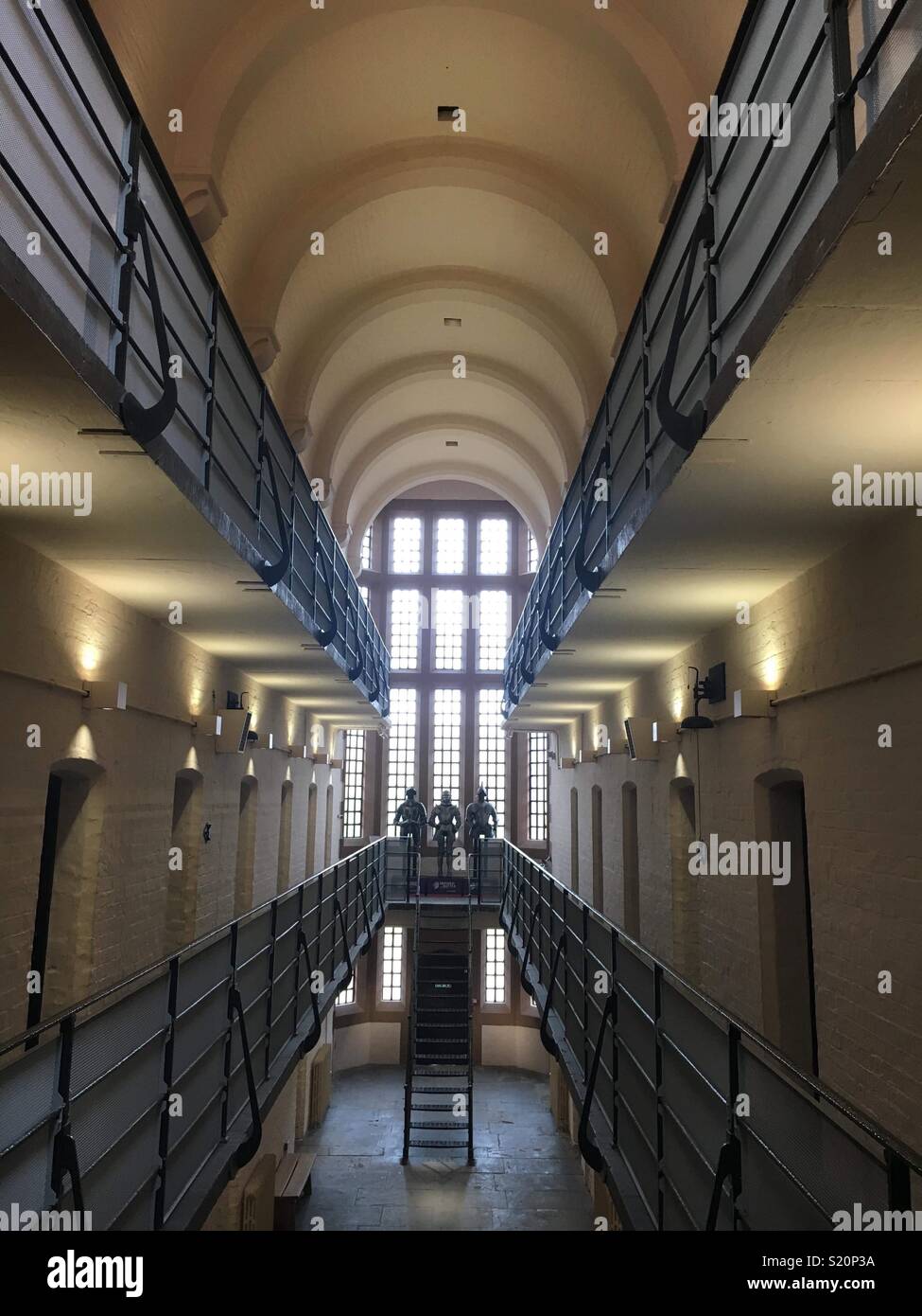 Interior of Lincoln Castle Prison Stock Photo - Alamy