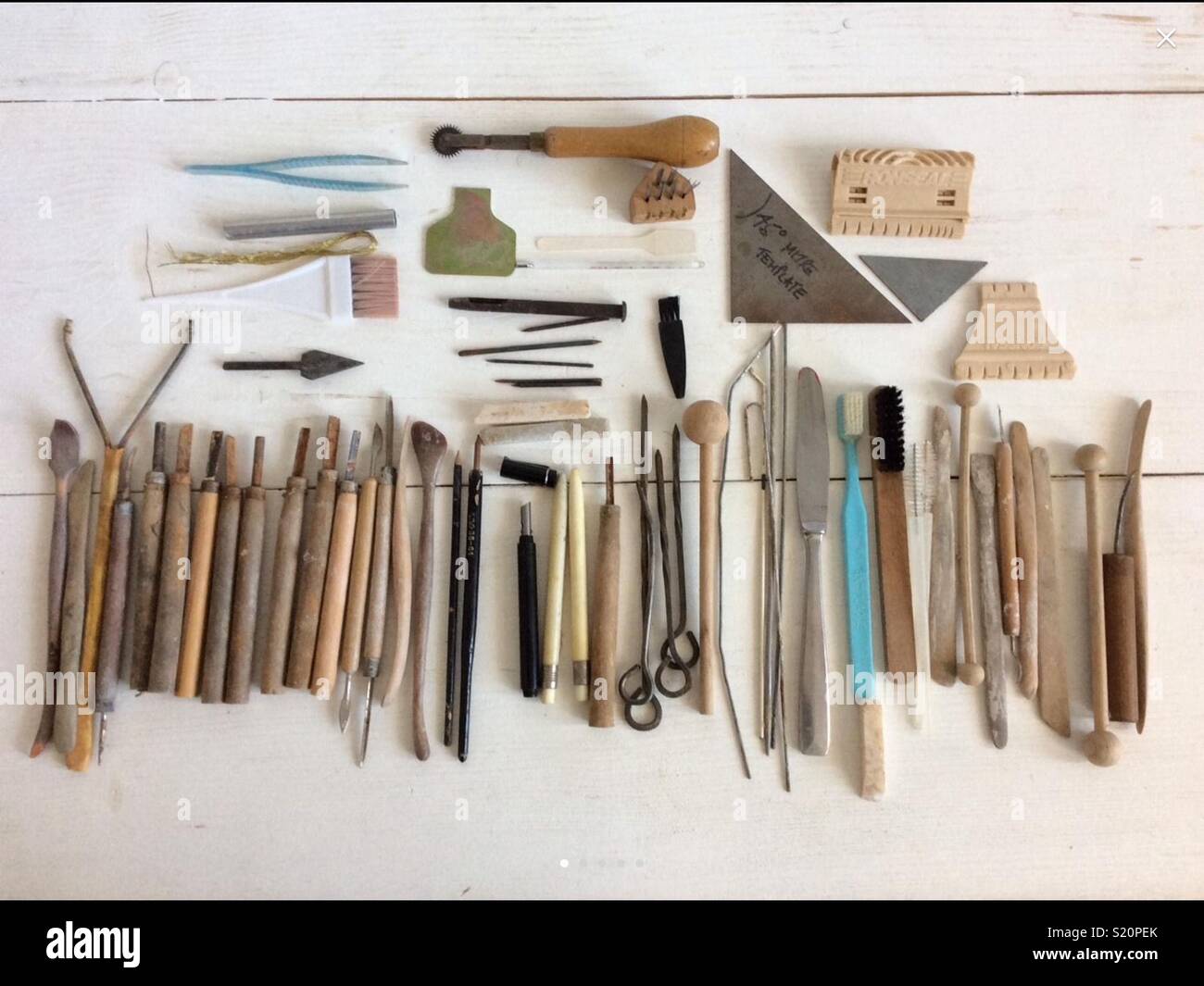 Crafty tools hi-res stock photography and images - Alamy